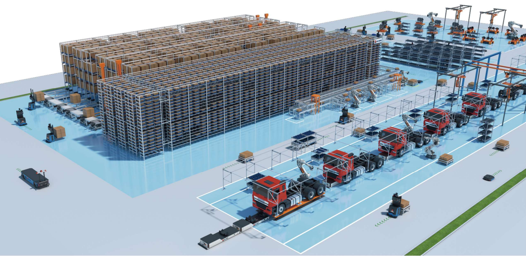临工智科智能制造系统解决方案_AGV调度管理系统_WMS智能仓库管理系统_MES制造执行系统_关节机器人-云巴巴